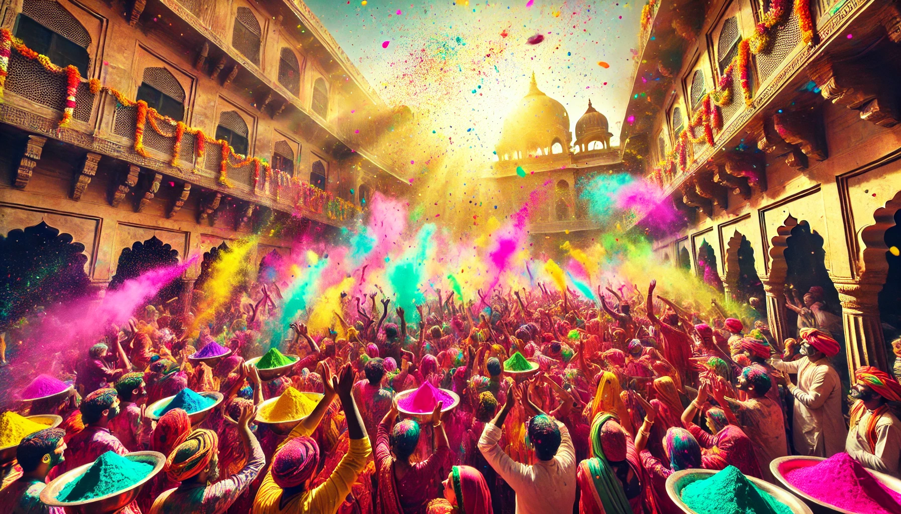 最新2025 インド ホーリー(Holi) 祭りを解説 危険？日本も？インド現地から解説 - インドからの雑記Blog